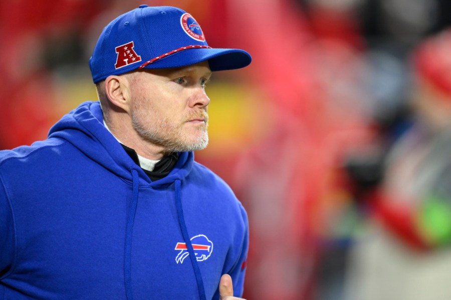 Coach McDermott reveals Bills injury report before Bucs game