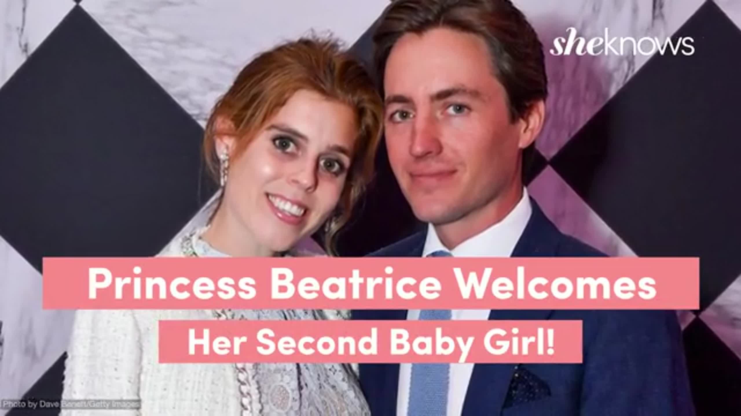 Princess Beatrice Welcomes Her Second Baby Girl With Husband Edoardo "Edo" Mapelli Mozzi