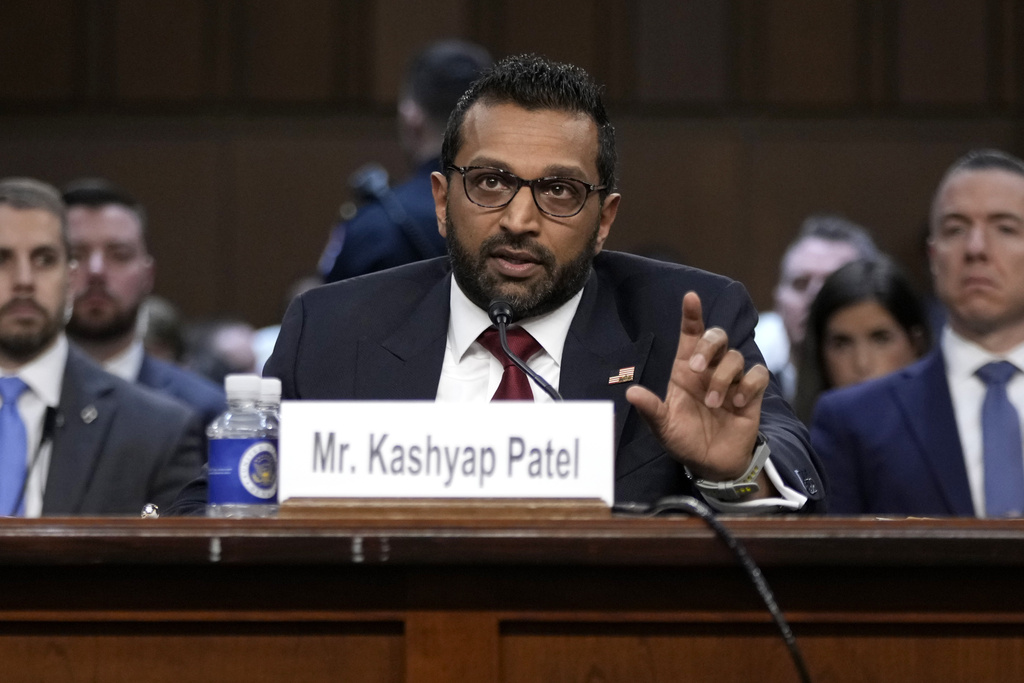 Trump's FBI chief pick, Kash Patel, insists he has no 'enemies list ...