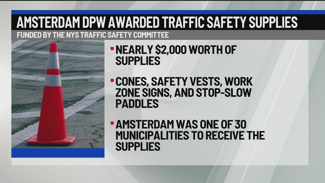 Amsterdam DPW awarded traffic safety supplies