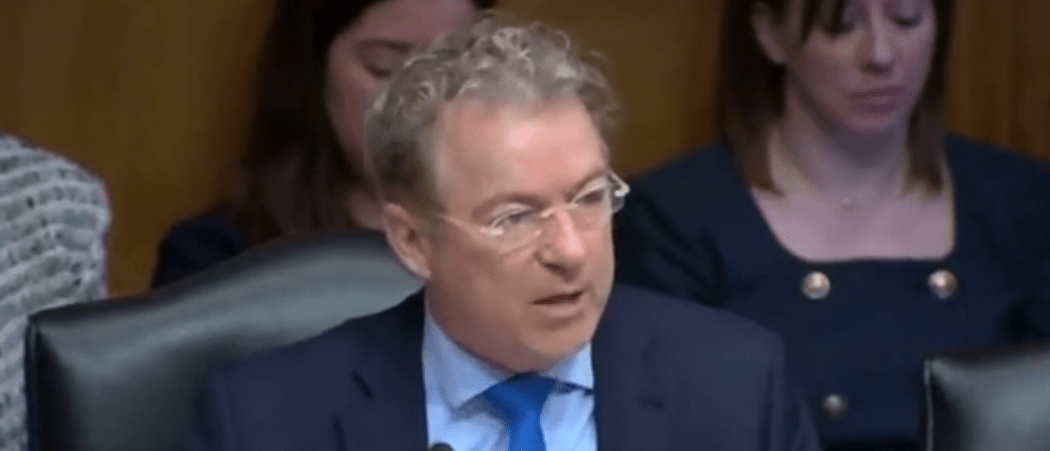 Rand Paul Skewers Fellow Senators Over Their ‘Belief In Submission’ To ...
