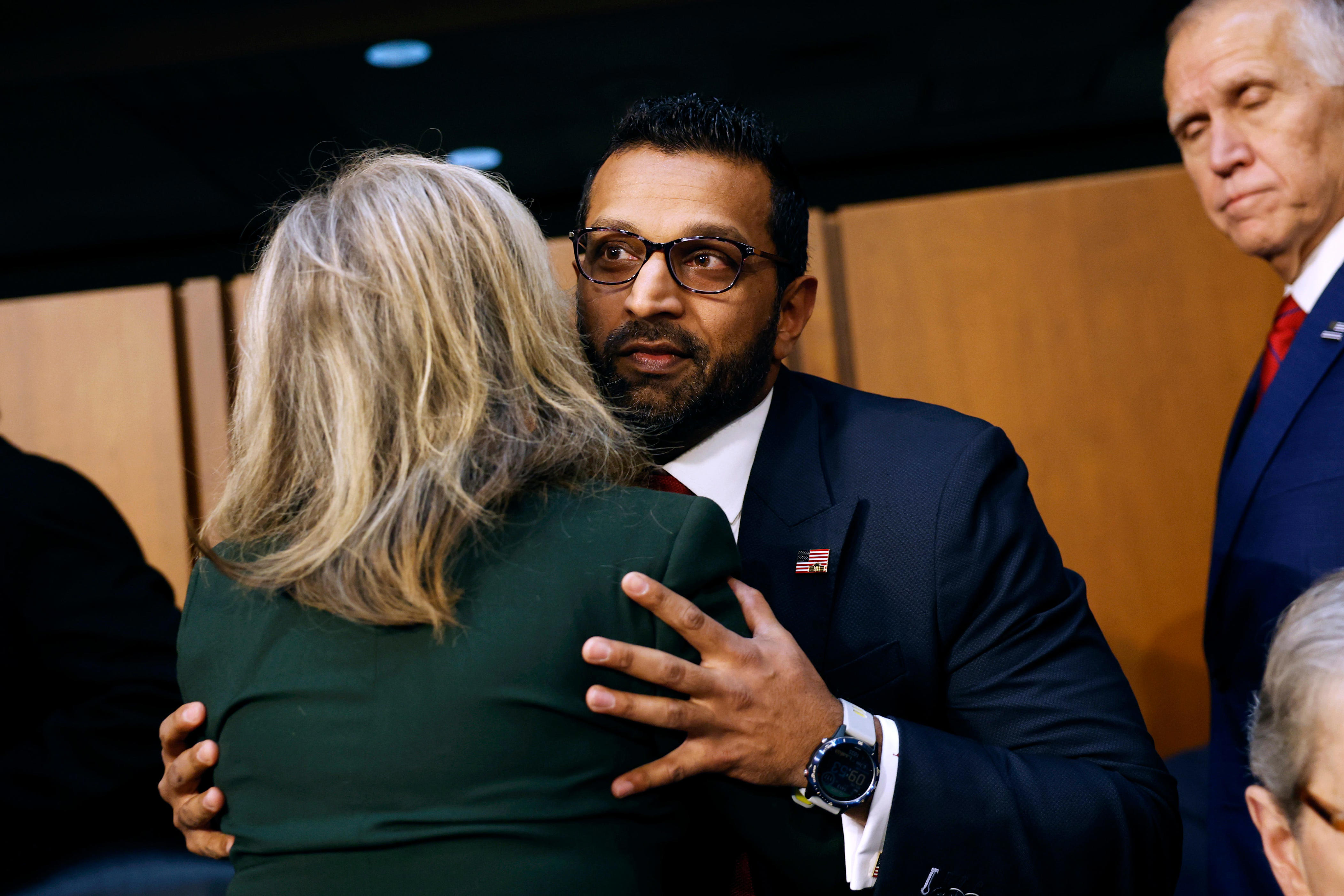 Kash Patel gets asked about Epstein files by Marsha Blackburn during ...