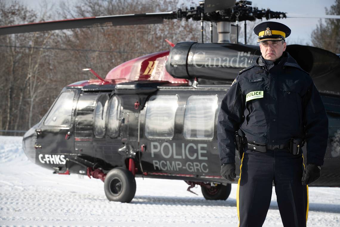 RCMP deploys Black Hawk helicopter to patrol Quebec-U.S. border
