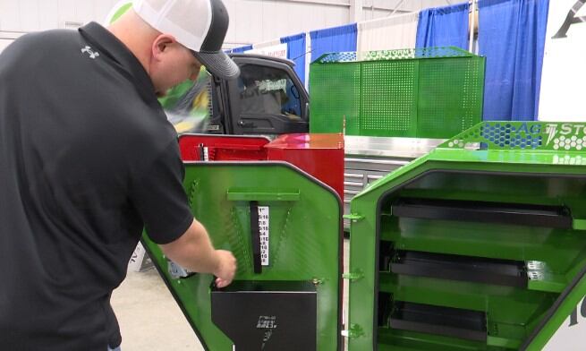 Mountable toolbox innovation brings ease to farmers