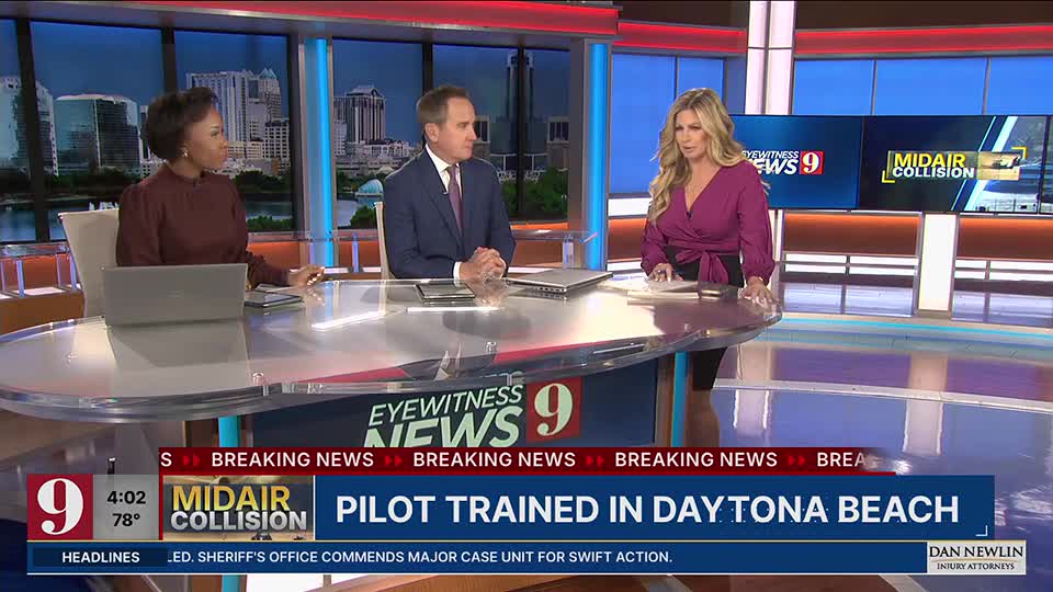 First Class Pilot Samuel Lilley trained in Daytona Beach