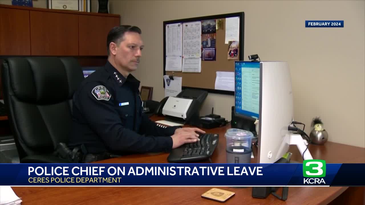 Ceres Police Chief on administrative leave after one year in the role
