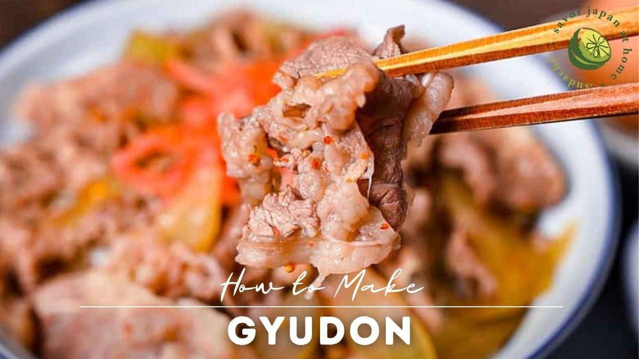 How to Make 15-Minute Gyudon at Home | Sukiya Beef Bowl Copycat Recipe 🍚🍖
