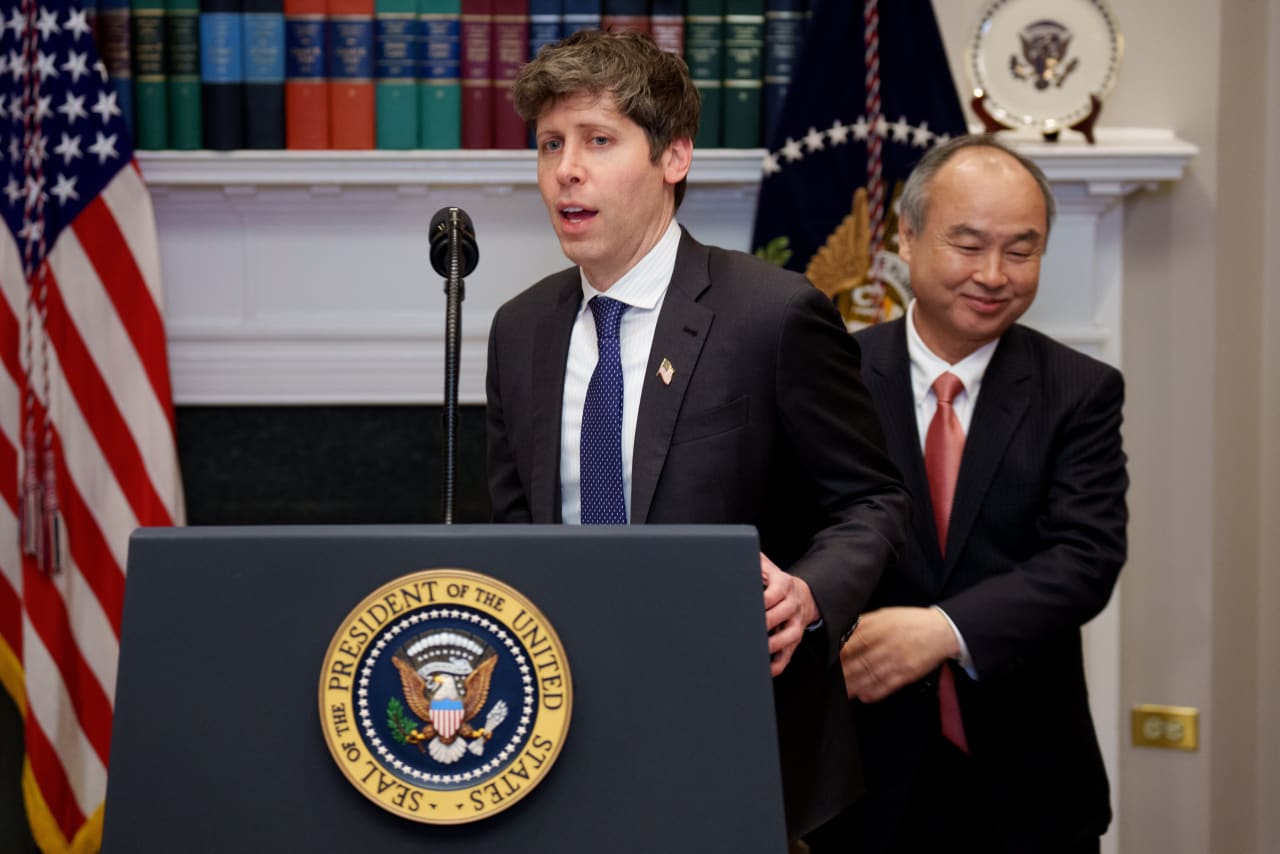 OpenAI’s Sam Altman and SoftBank’s Masayoshi Son Are AI’s New Power Couple