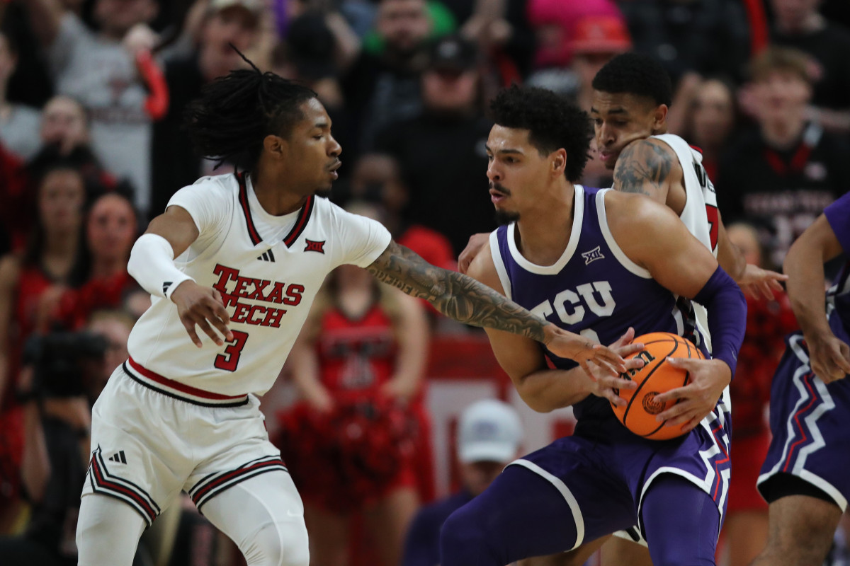 JT Toppin Scores 18 with 14 Rebounds as No. 22 Red Raiders Drop TCU 71-57