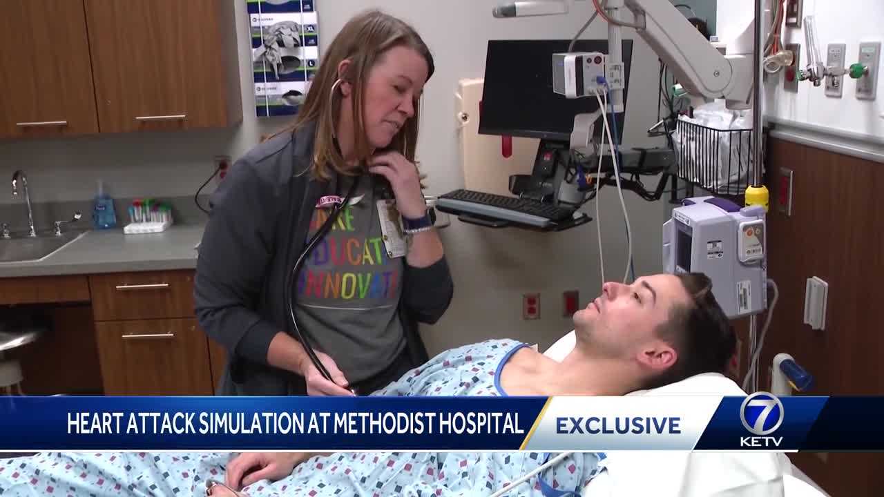 Methodist Hospital shares step-by-step heart attack simulation with ...