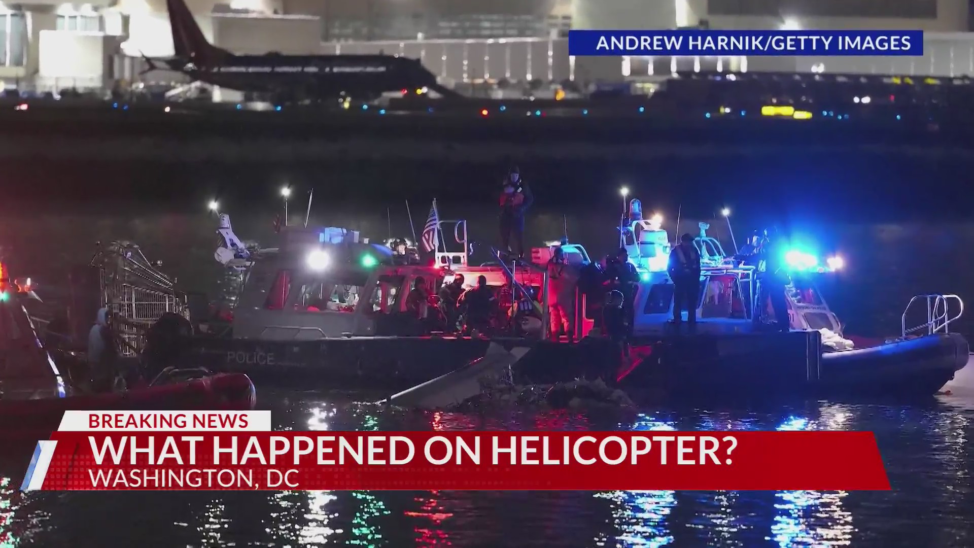 What happened on the Blackhawk helicopter in the DCA crash?