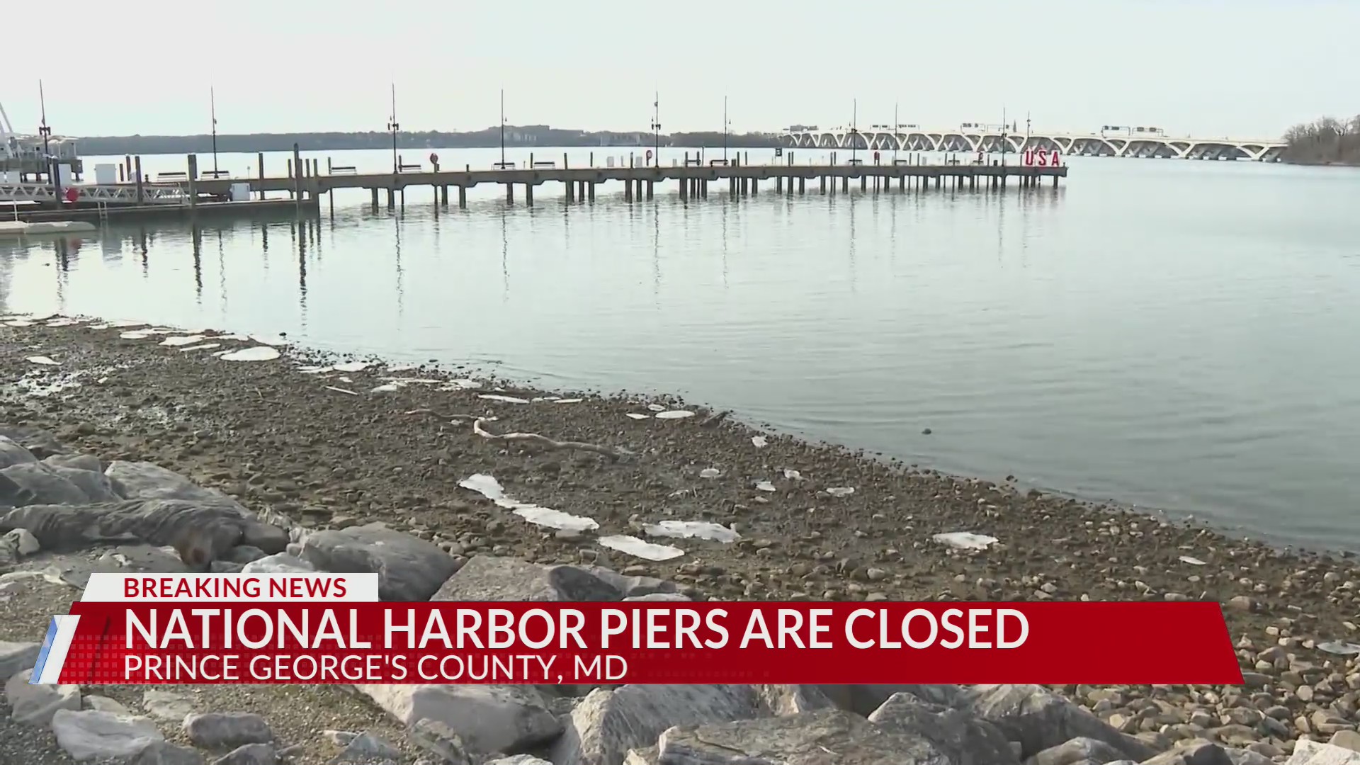 National Harbor piers closed after DCA crash