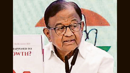 Chidambaram raises concerns over economy Chidambaram raises concerns over economy