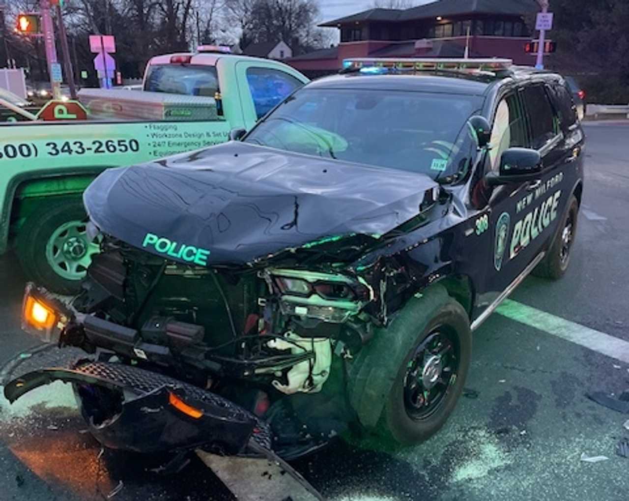 New Milford Officer Injured In 3-Car Crash While Responding To ...