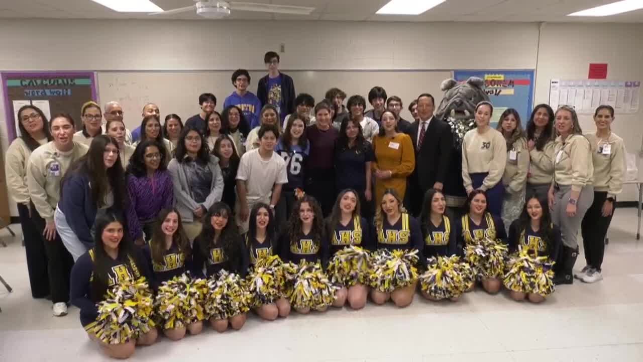 Alexander High School calculus teacher named Teacher of the Month