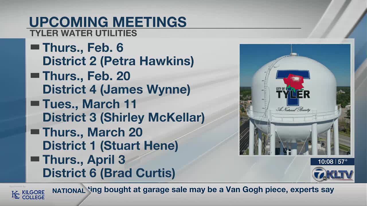 Dozens attend Tyler Water Utilities meeting with bills, questions, concerns