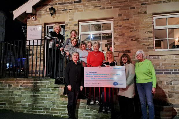 Fundraising group raises £50k for Sue Ryder Manorlands Hospice