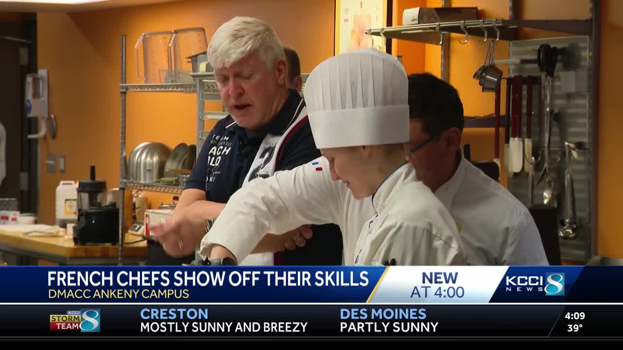 French chefs visit DMACC culinary program