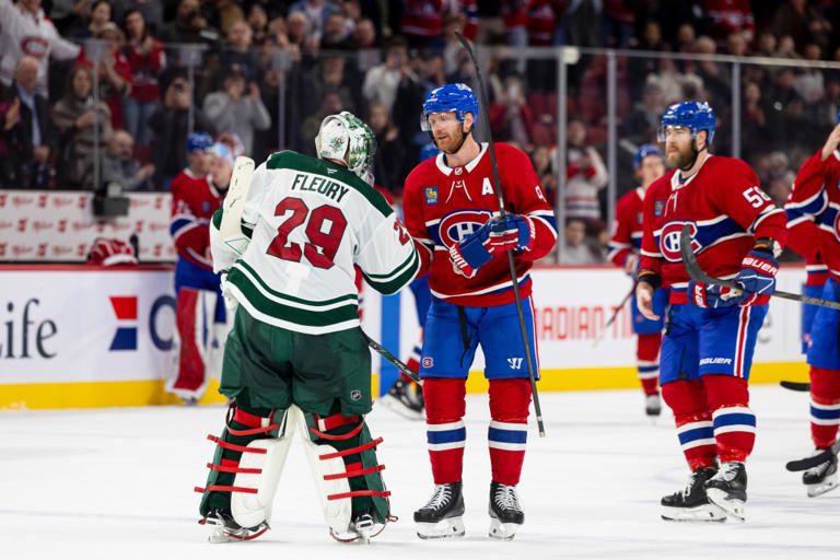 Canadiens deliver Marc-Andre Fleury special moment in likely final game ...