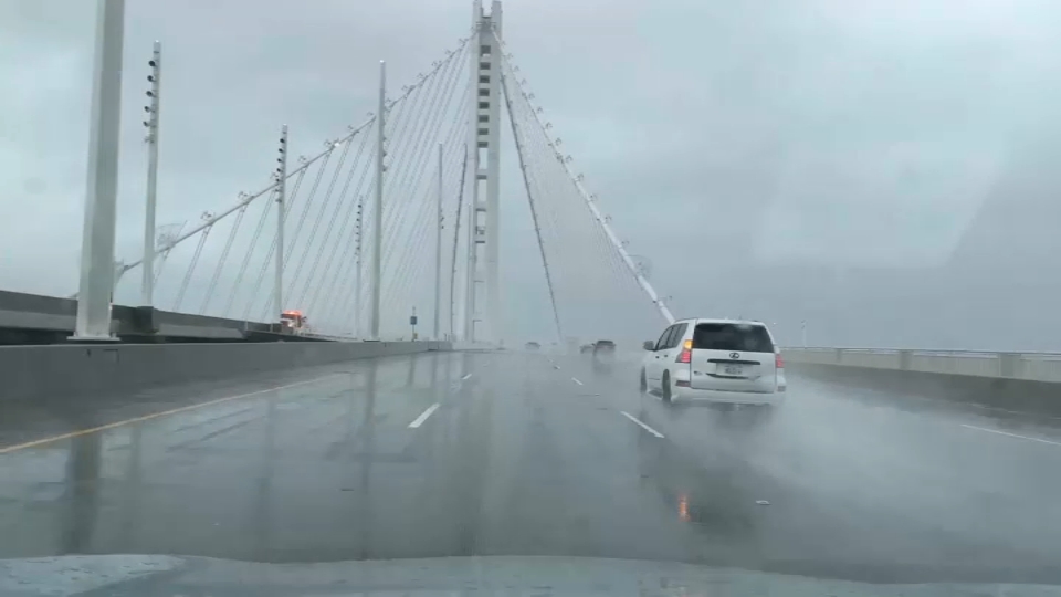 Lluvias y posibilidad de tormentas eléctricas en el área de la bahía