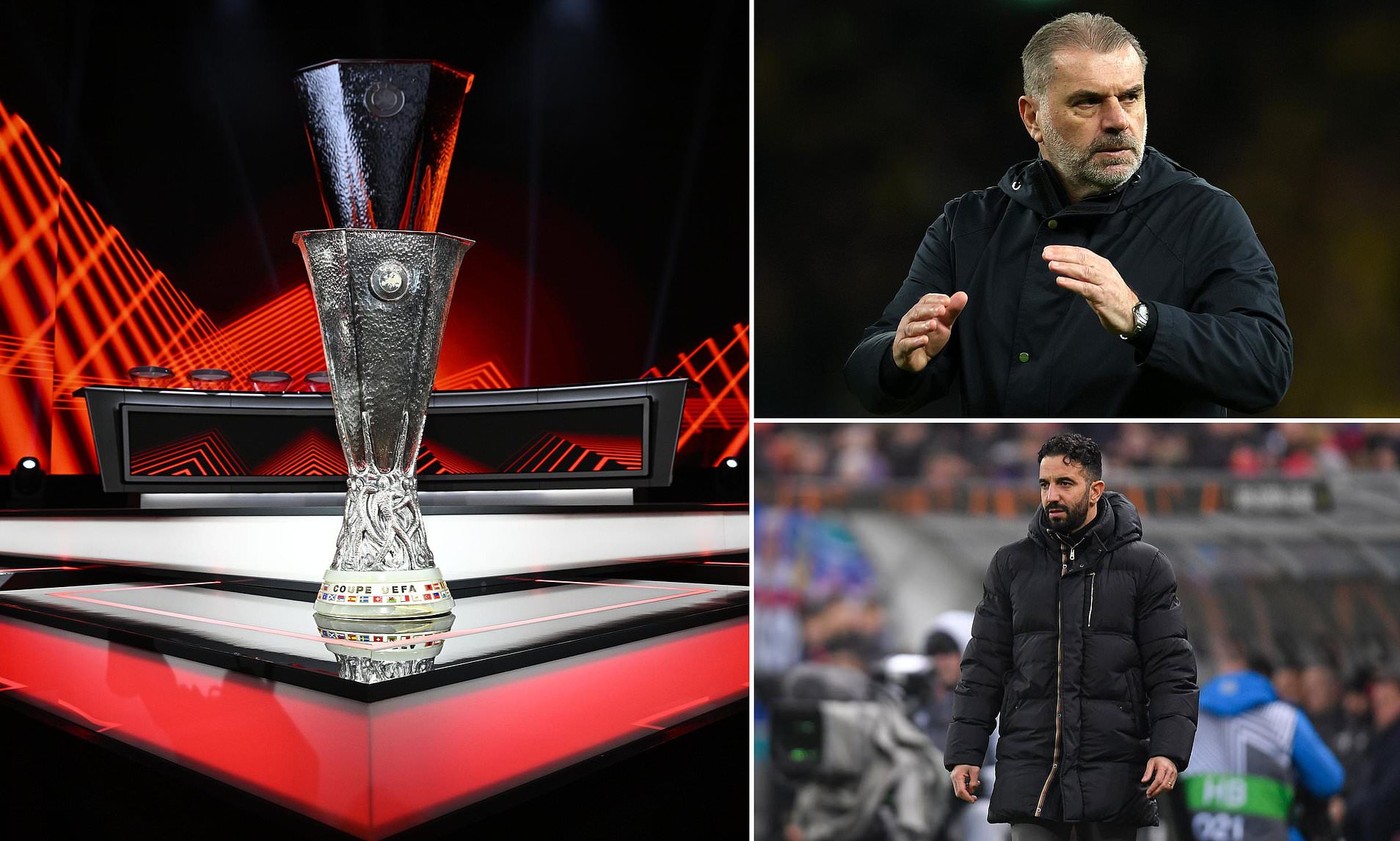 Europa League knockout stages explained: Man United and Tottenham have ...
