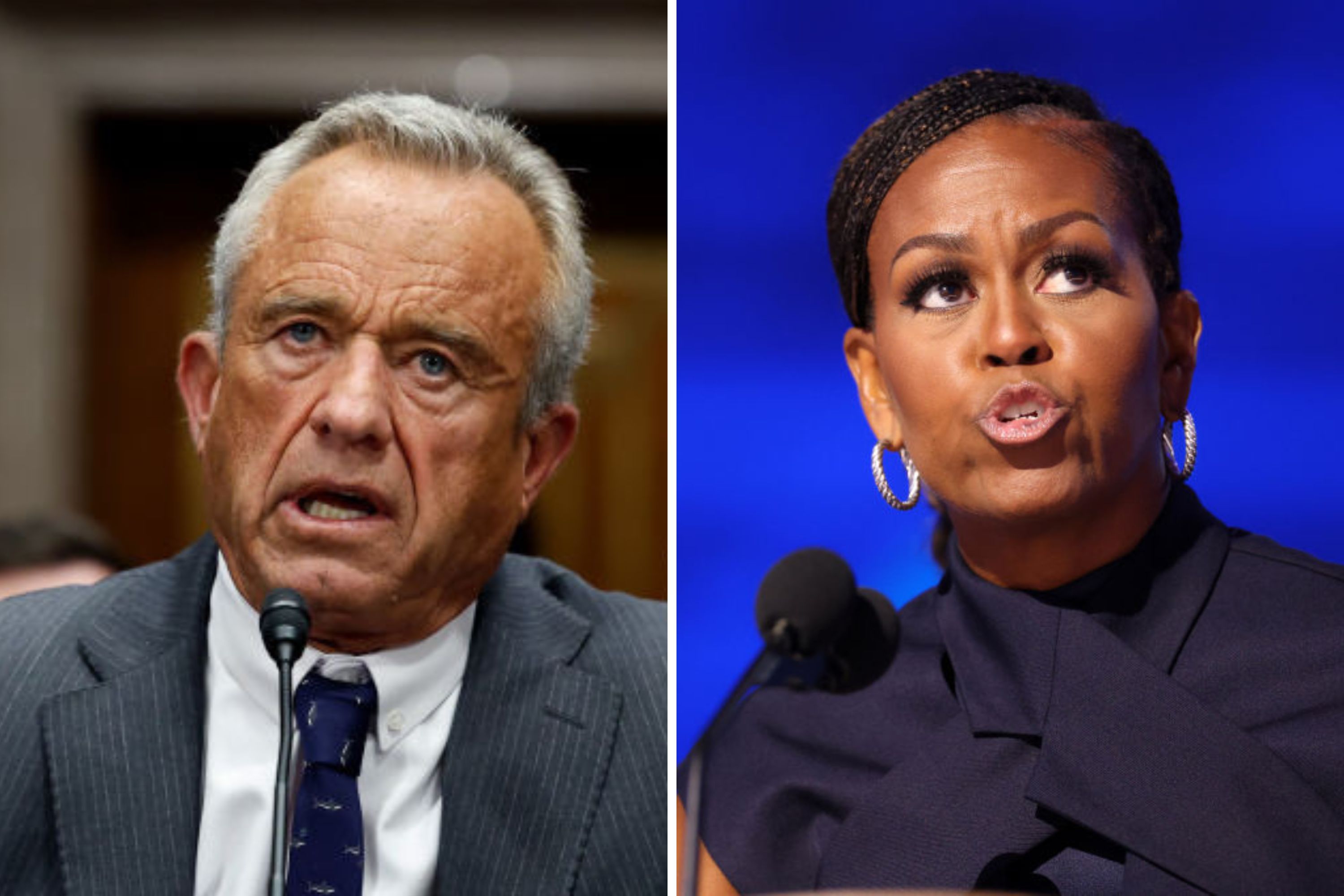 RFK Jr. Is Starting Where Michelle Obama Left, Now With Republican Support
