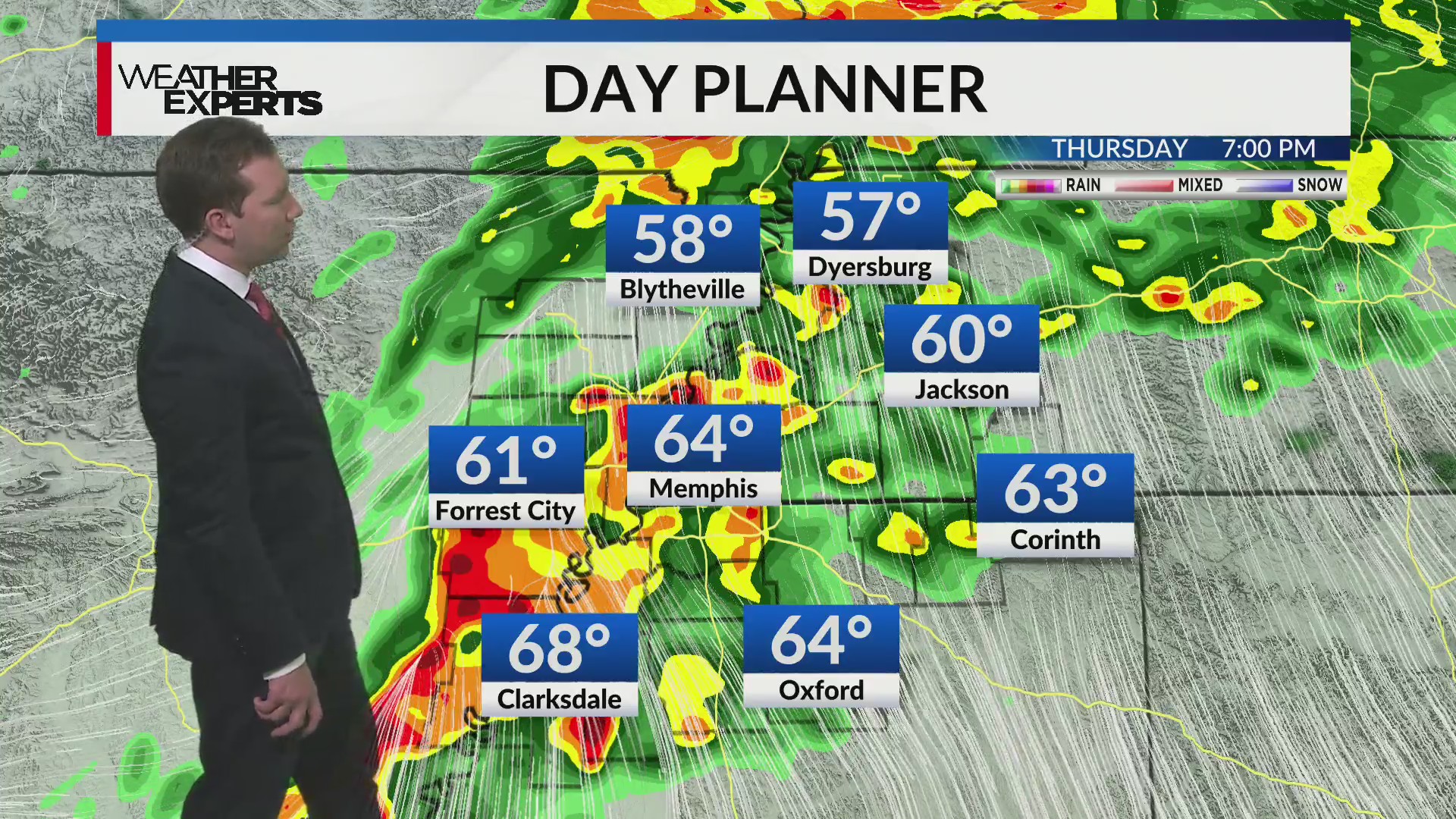 WREG Memphis Weather Thursday Evening 1/30/25