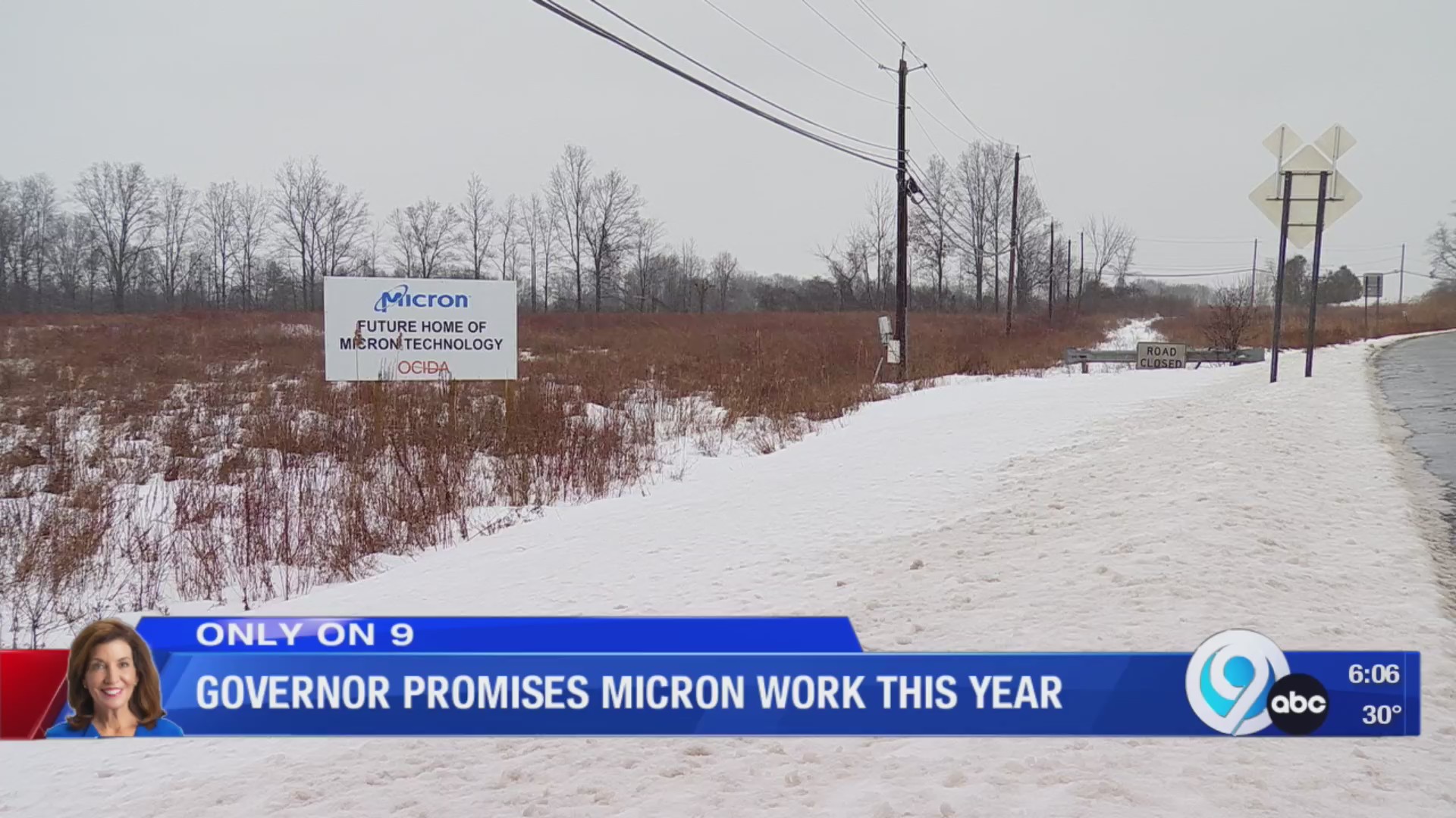 Governor promises Micron work this year