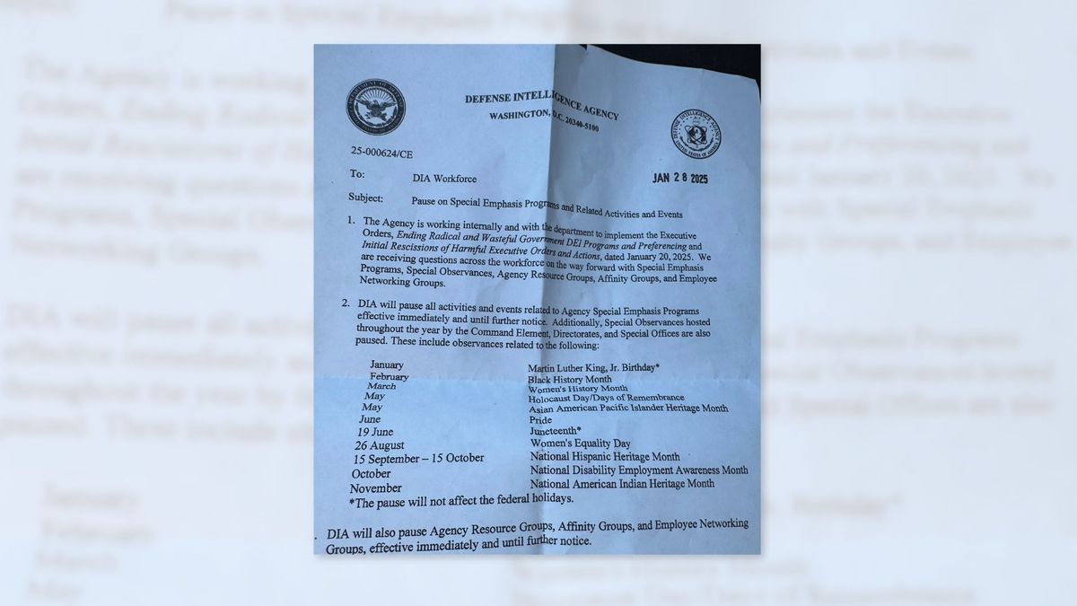 Alleged Defense Agency Memo Pauses Observance of Black History Month ...