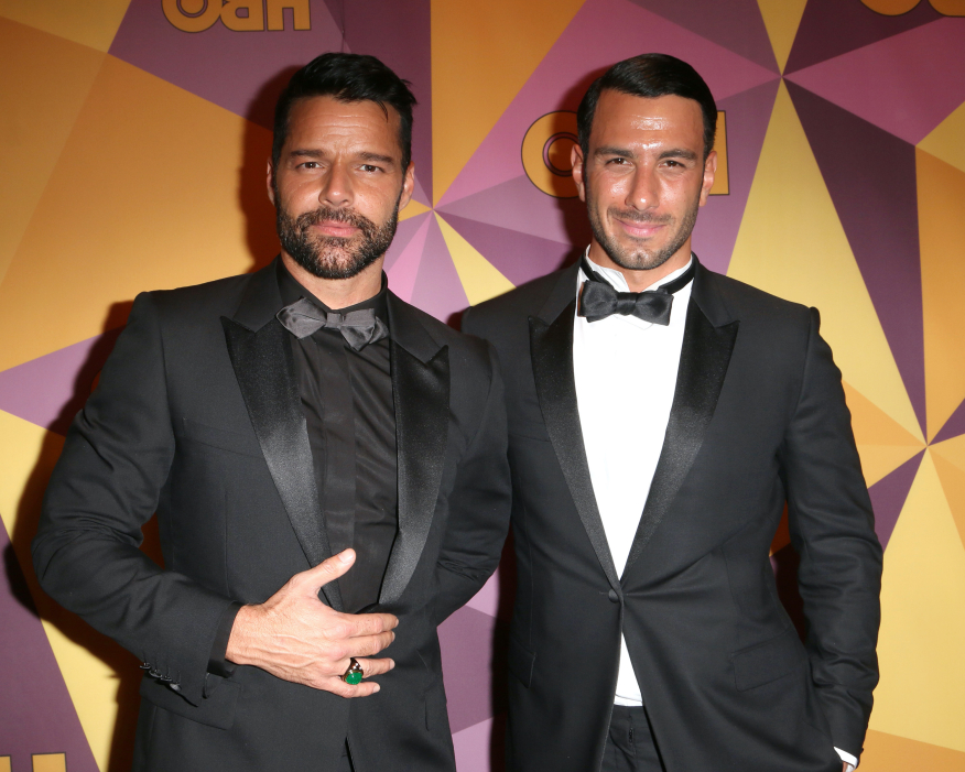 Ricky Martin teases feet in new selfie, while ex-husband Jwan Yosef releases more homoerotic art