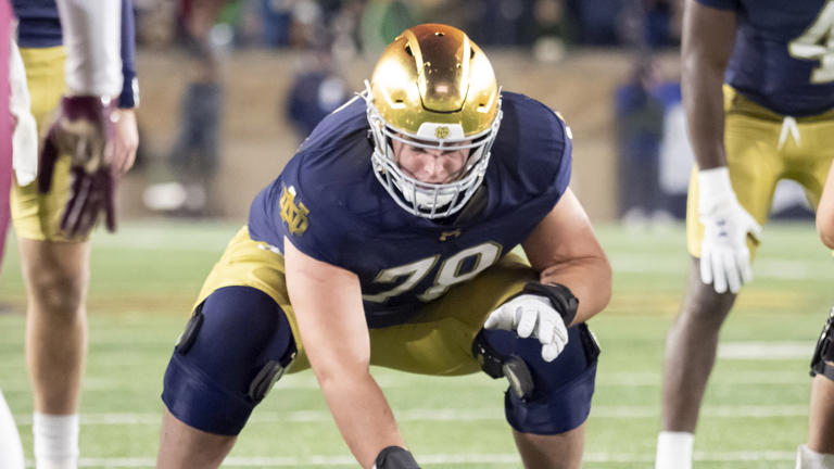 Notre Dame transfer OL Pat Coogan officially set to visit Michigan this ...