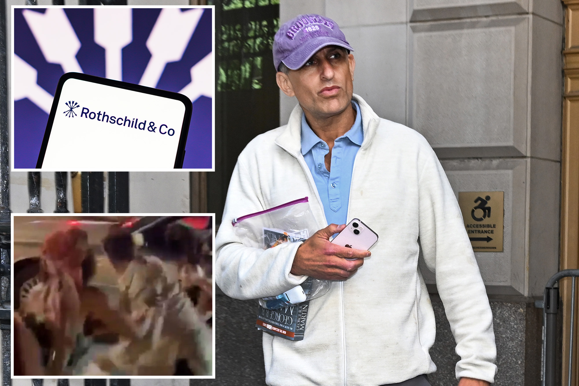 Jonathan Kaye, millionaire banker accused of slugging anti-Israel ...