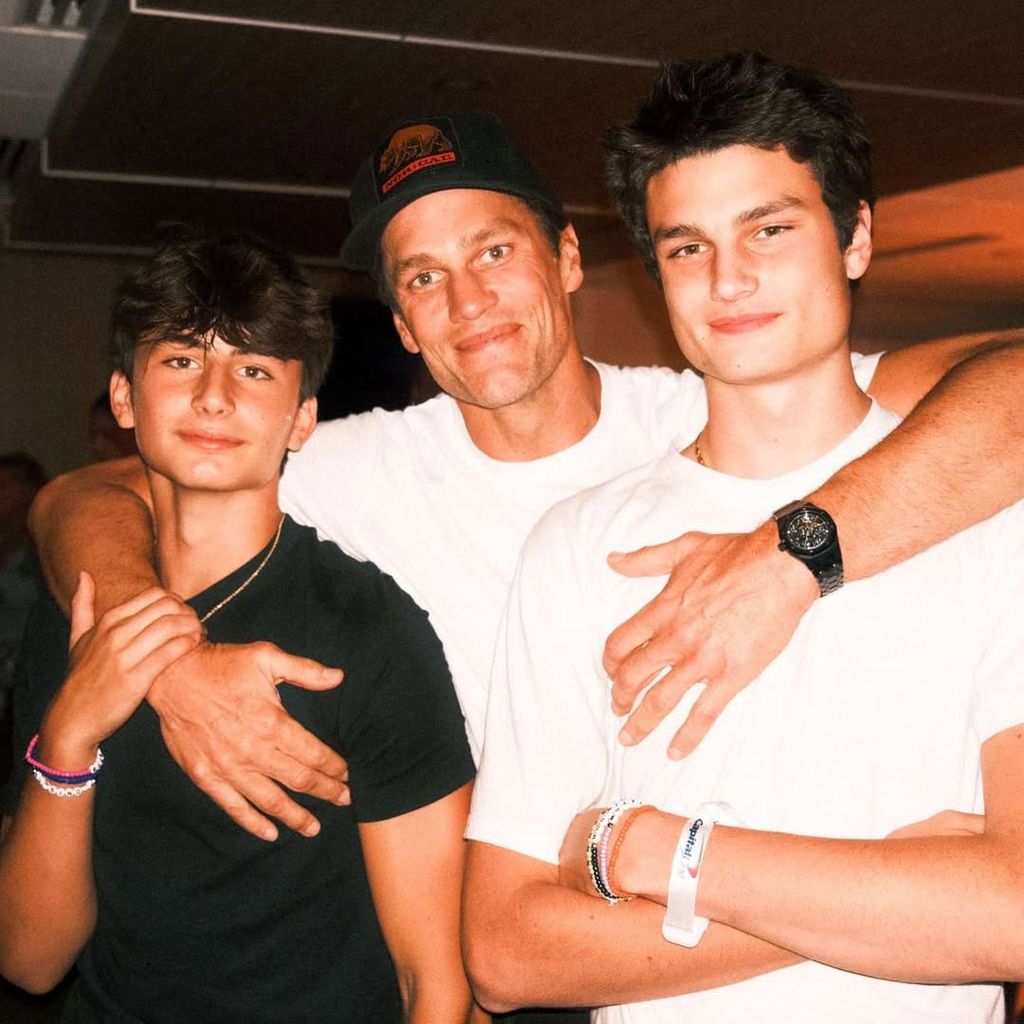 Tom Brady shares video of super tall son Jack, 18, following 'hard ...