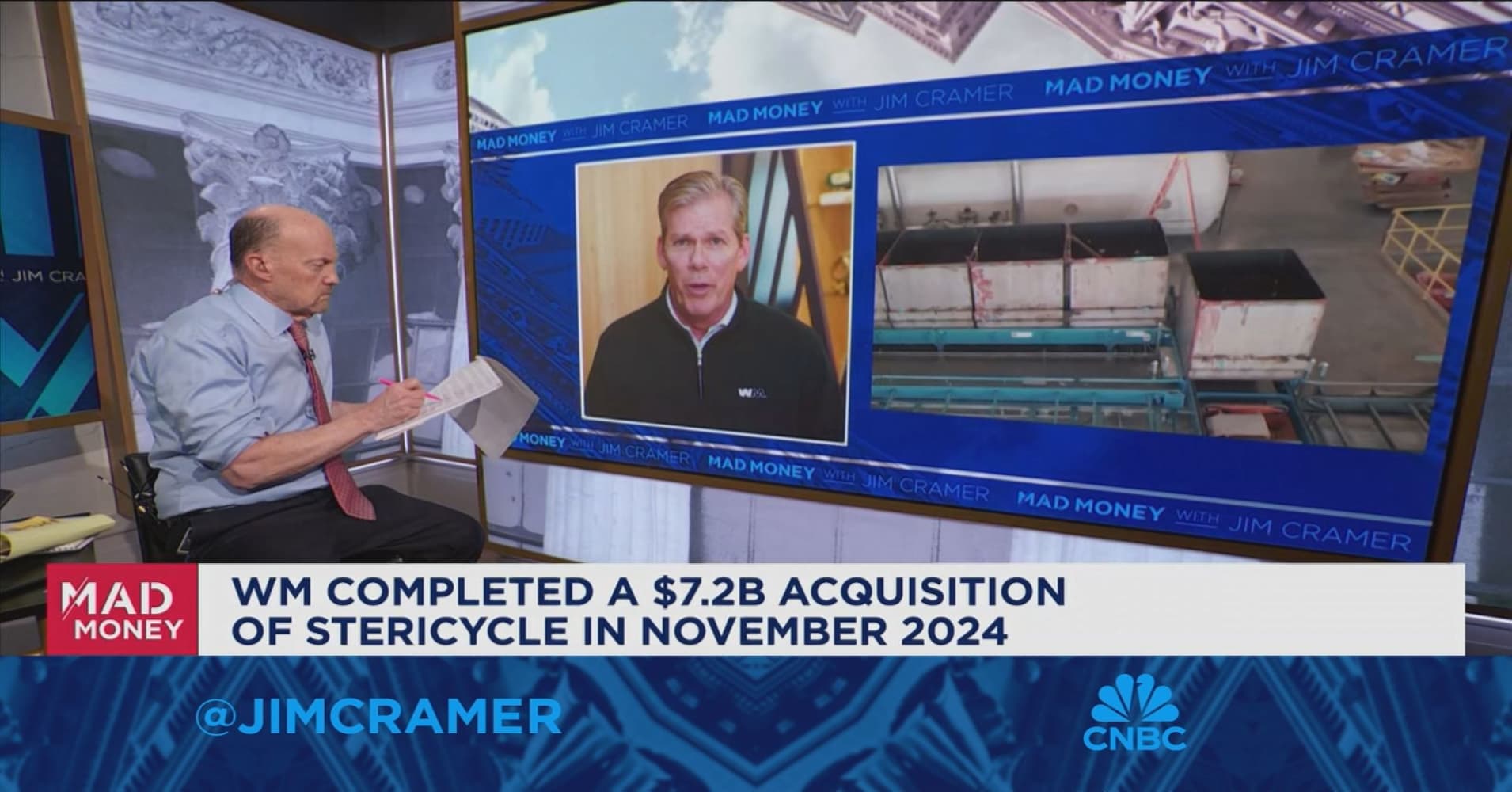 WM CEO Jim Fish on recent acquisition: 'Real optimism around Stericycle'