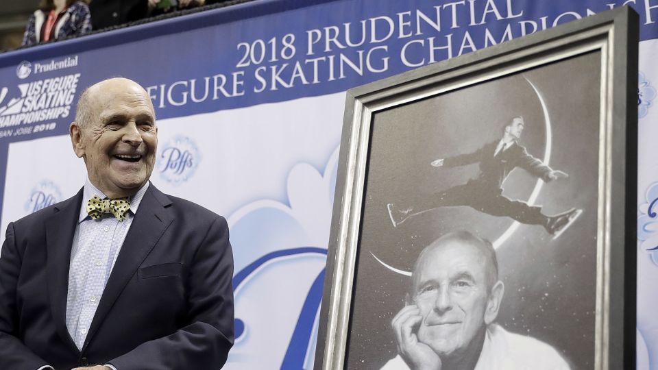 Dick Button, daredevil ‘godfather’ of figure skating and Emmy-winning ...