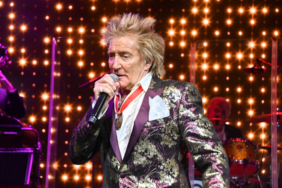 Rod Stewart's Net Worth at the Time of His L.A. Benefit Concert Performance