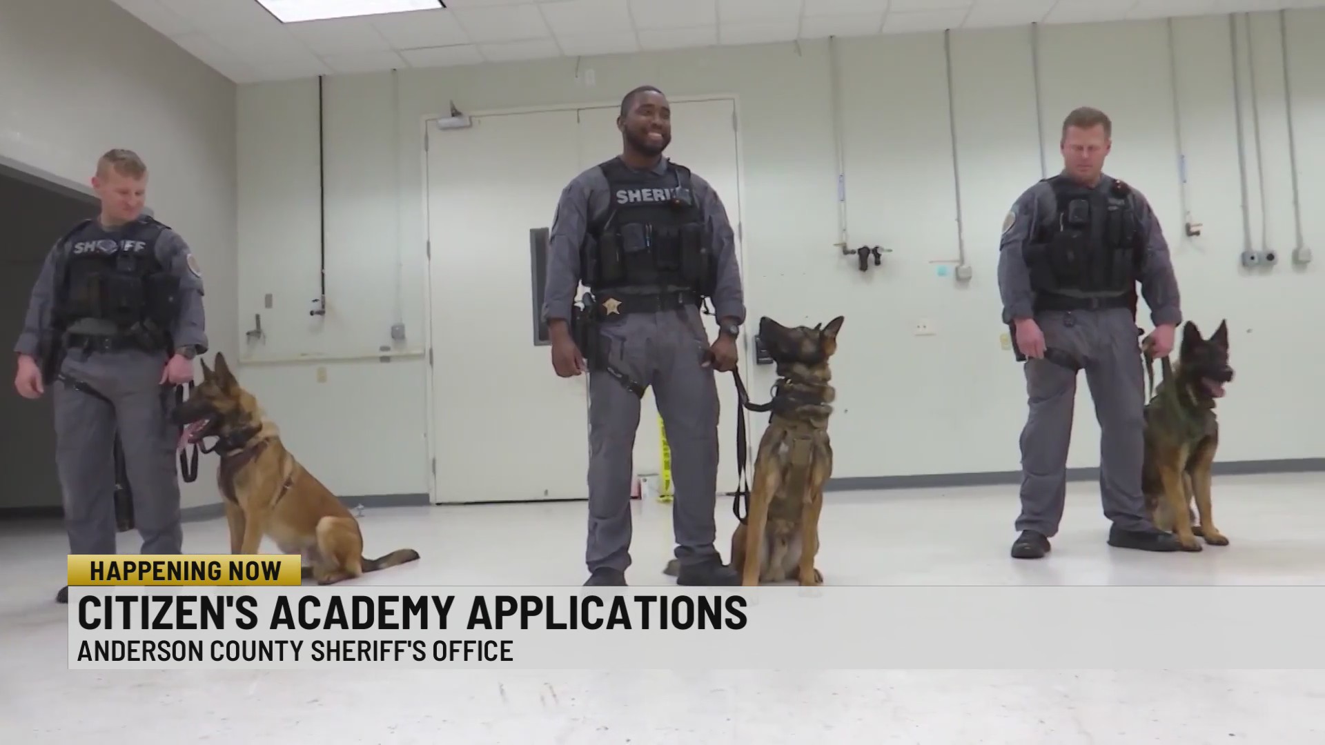 Anderson County Sheriff's Office citizen's academy