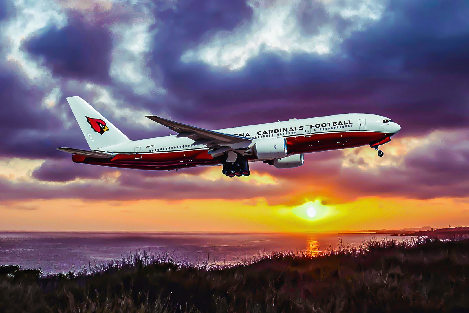The Arizona Cardinals' Fleet Of Boeing 777s