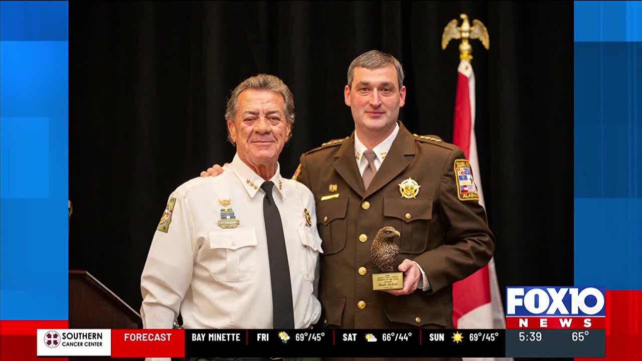 Sheriff Heath Jackson awarded ‘Sheriff of the Year’