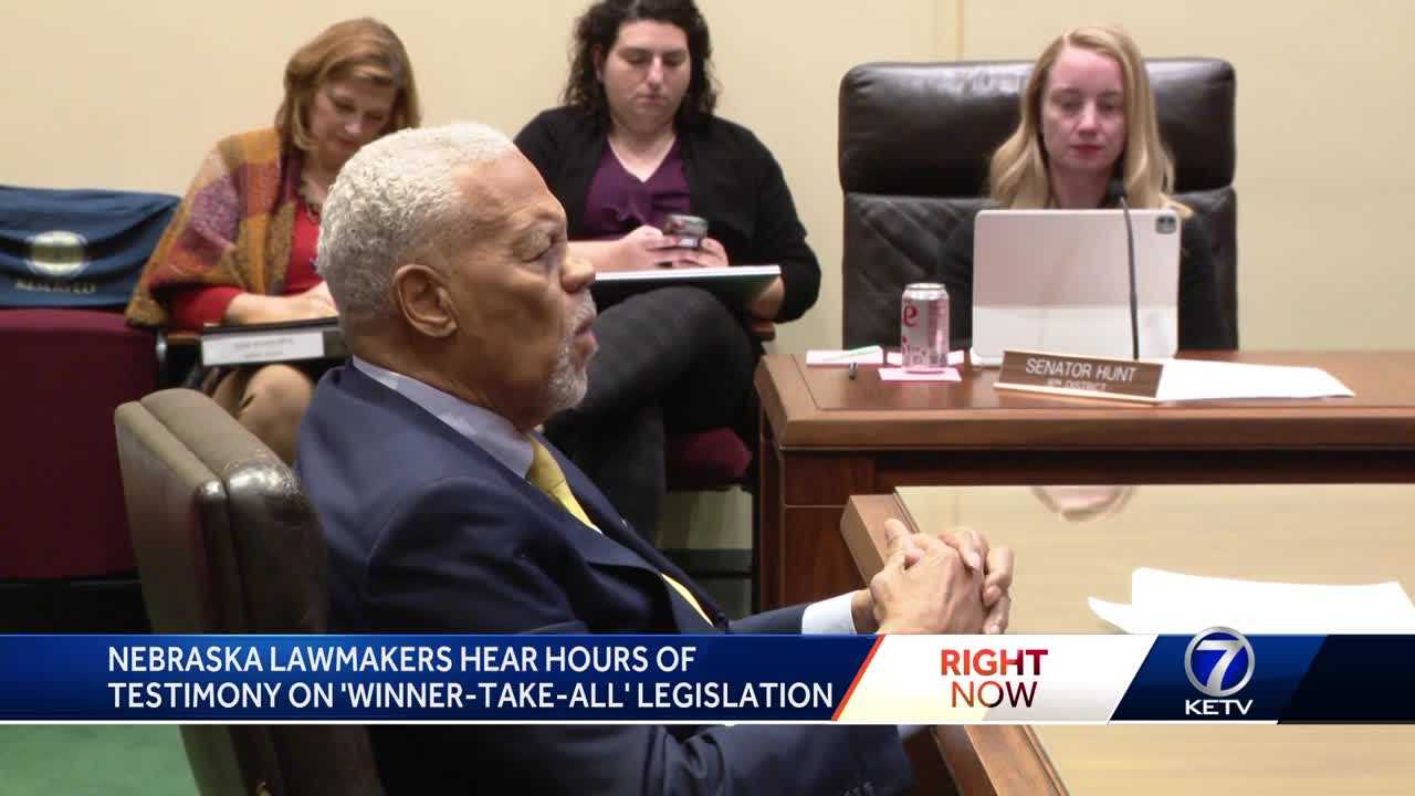 'Blue Dot' supporters sound off on winner-take-all legislation in Nebraska