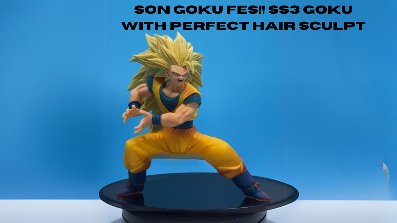 Son Goku FES!! SS3 Goku with Perfect Hair Sculpt