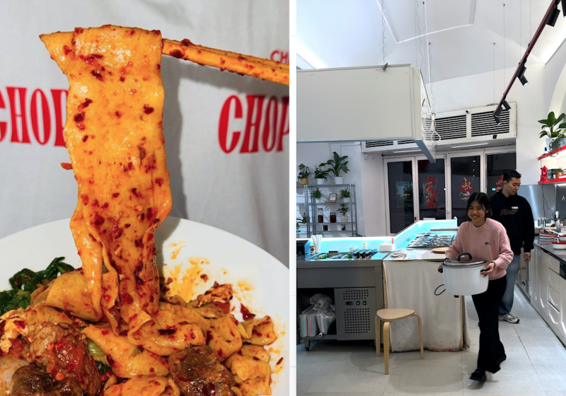 Čínské bistro Chop Chop Chilli láká na extra dlouhé a opravdu široké ...