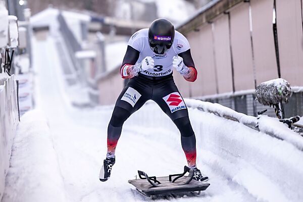 Flock und Maier rasen bei Skeleton-EM zu Gold