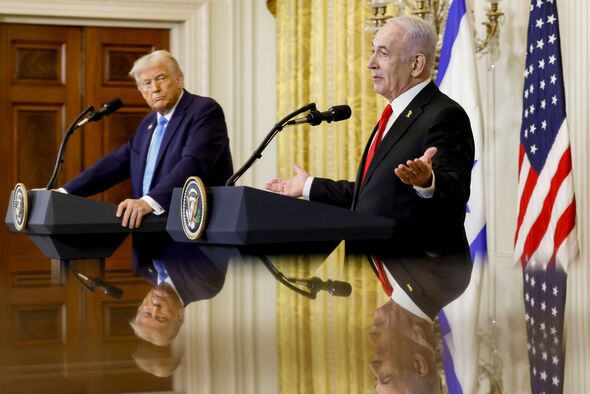 Netanyahu's morbid gift to Trump sparks debate over conflict reference