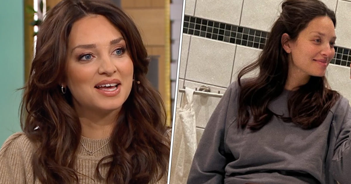 Matilda Boza visar nya lyckan under graviditeten