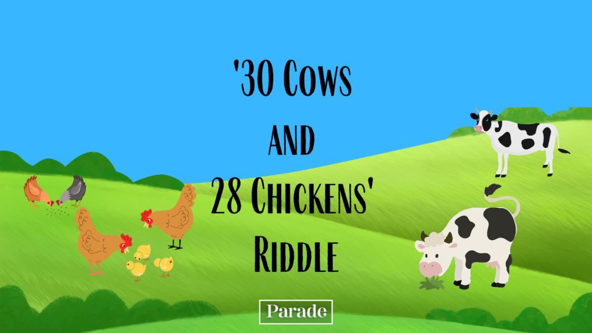The Viral '30 Cows and 28 Chickens' Riddle Is Trickier Than You Might ...