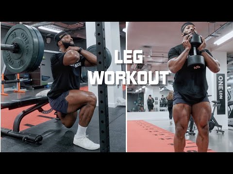 THE PERFECT LEG WORKOUT TO BUILD BIG STRONG LEGS | My Top Tips