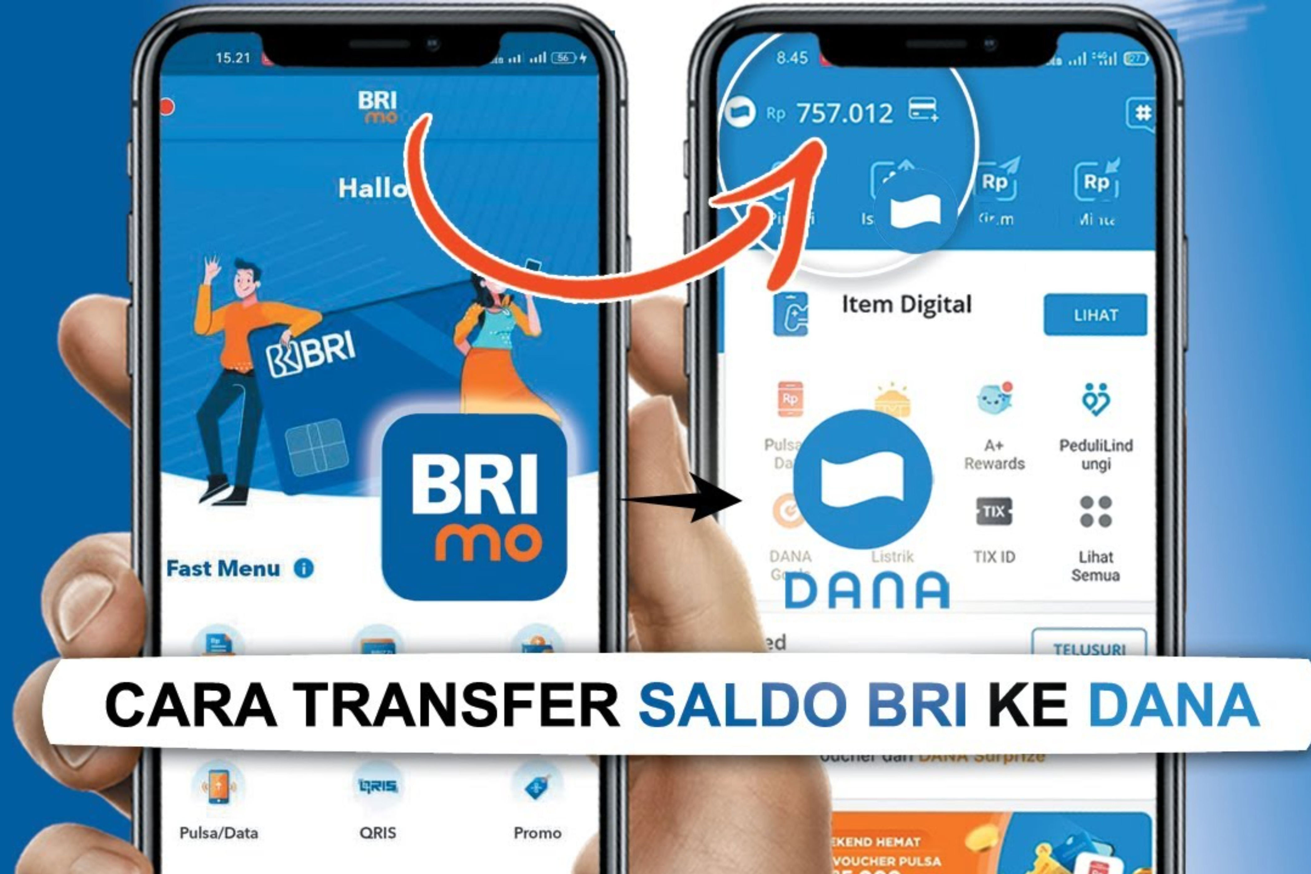 3 Cara Transfer BRI ke DANA, Mulai Lewat ATM Hingga Aplikasi BRImo