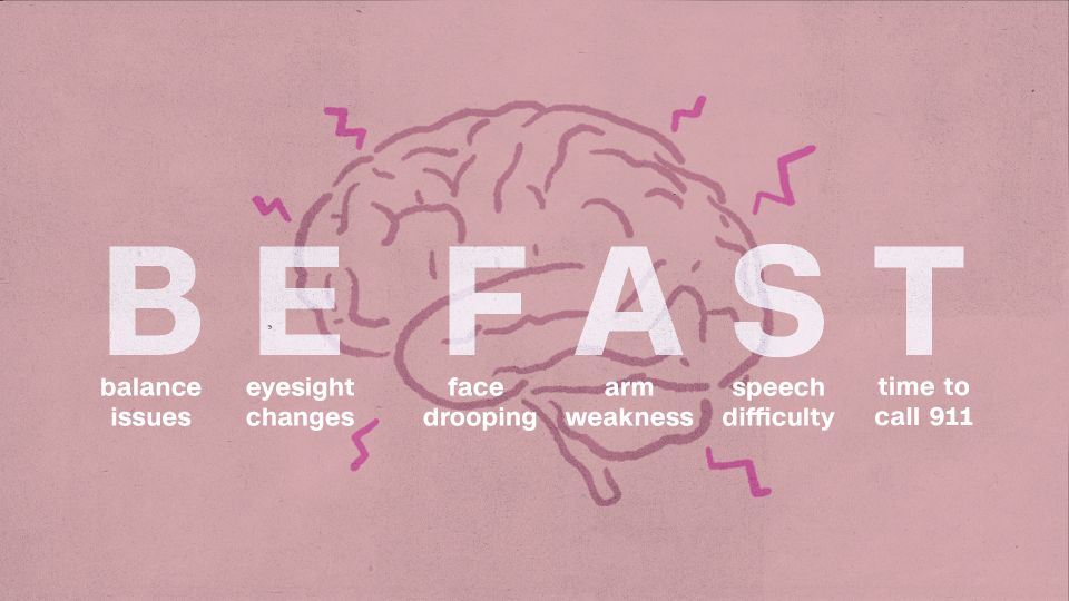 How to recognize signs of a stroke with the acronym BE FAST