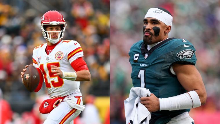 Jalen Hurts vs. Patrick Mahomes salary breakdown: How Eagles QB ...